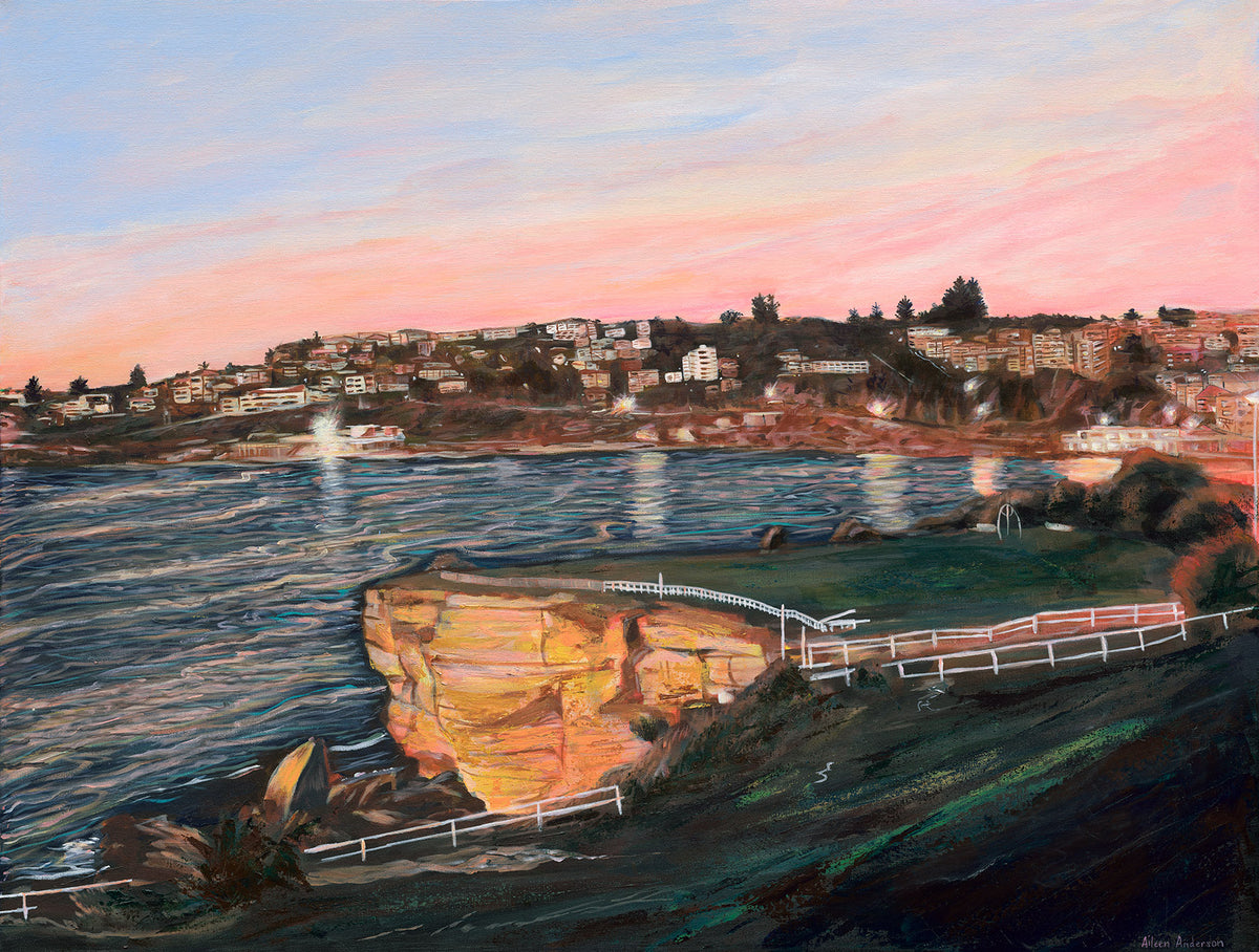 'Dunningham Glow - Coogee Headland' Limited Edition Fine Art Print ...